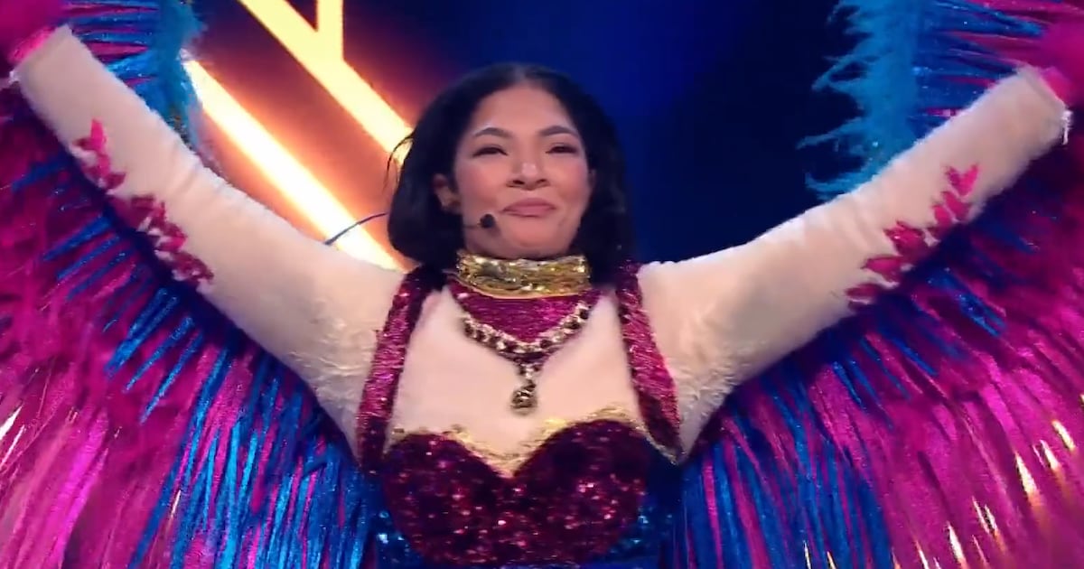 The Masked Singer-winnaar April Darby had moeite met geheim bewaren ...