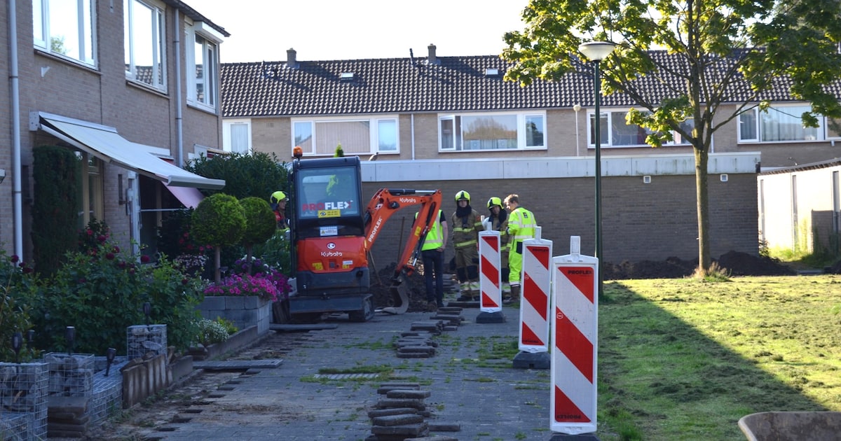 Gasleiding geraakt tijdens graafwerkzaamheden in Boxtel | Boxtel | BD.nl
