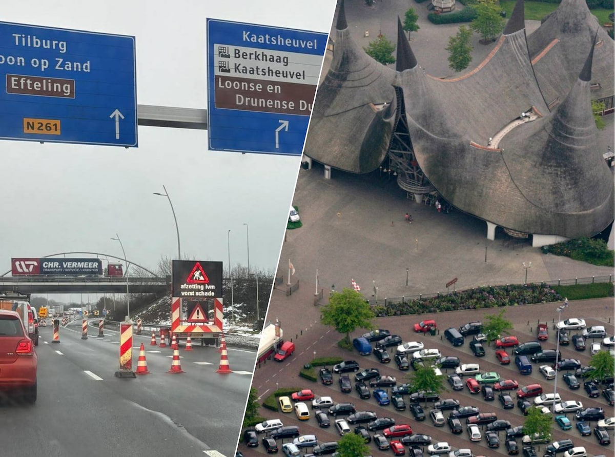 Dit merkt de Efteling van uitgelopen reparaties op de Midden-Brabantweg ...