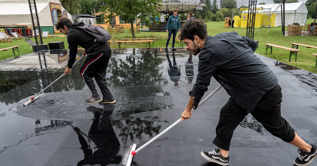 Te warm, te nat of te winderig: hoe gaan festivals en evenementen om ...