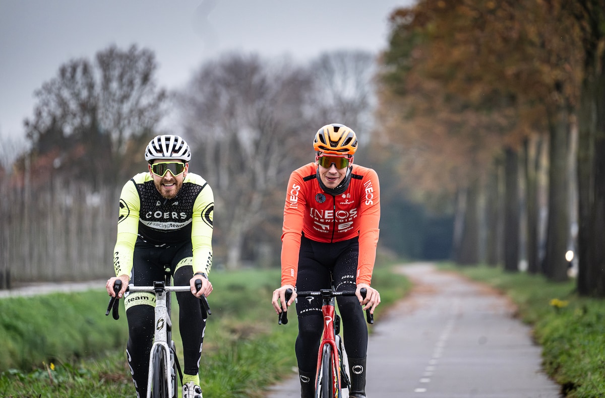Een dagje trainen met de man die Nederlandse wielerhistorie schreef ...
