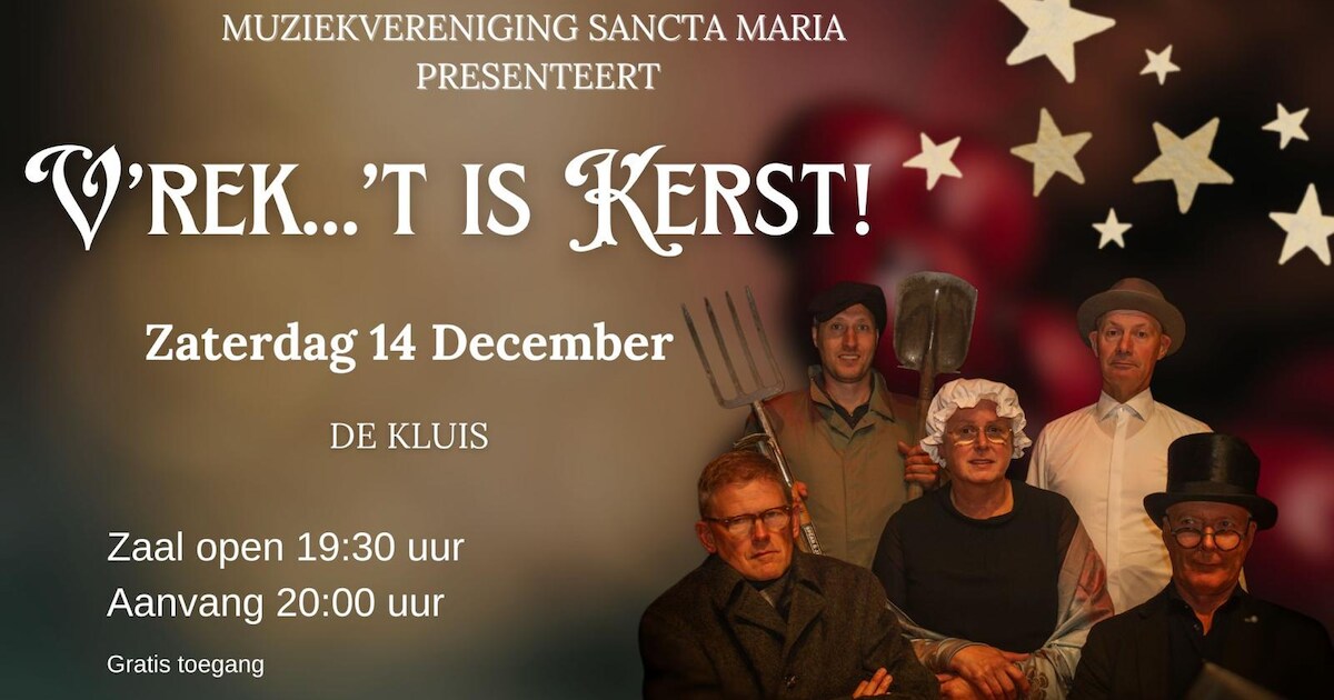 Ommelse versie van A Christmas Carol: V’rek ‘t is Kerst! | Brabant | bd.nl