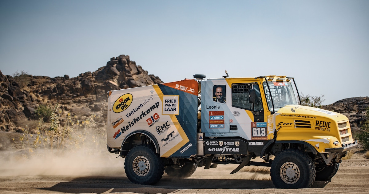 Brabanders zitten elkaar op de huid tijdens eerste etappe Dakar Rally ...