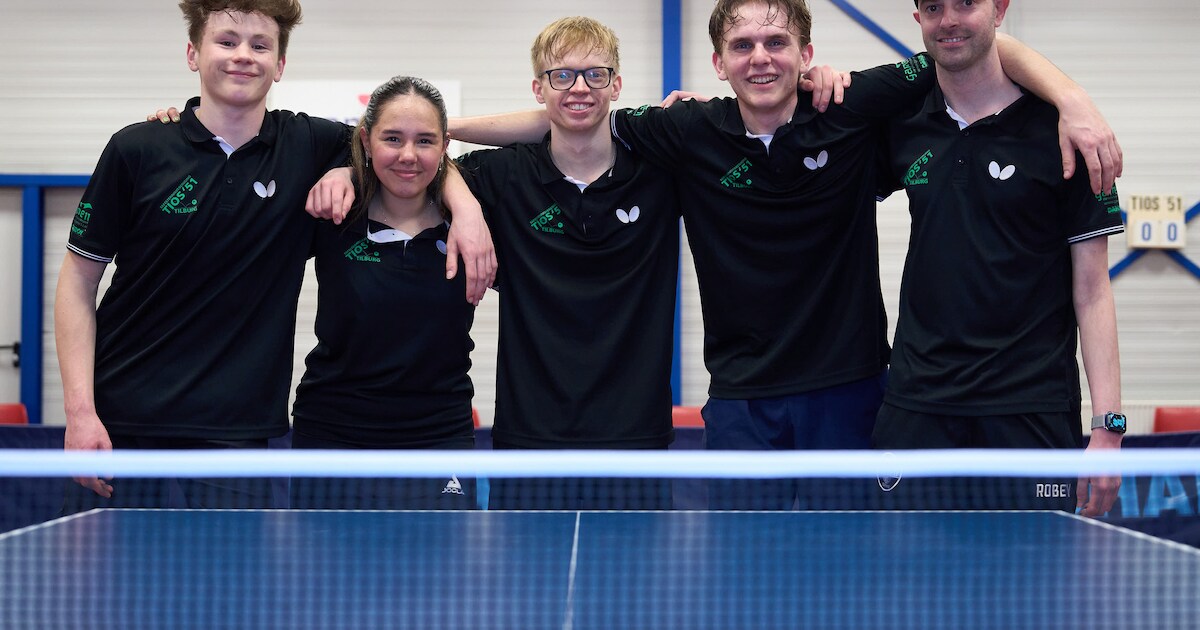 Tilburgs jeugdtafeltennisteam naar finale om landstitel: ‘Onze ...