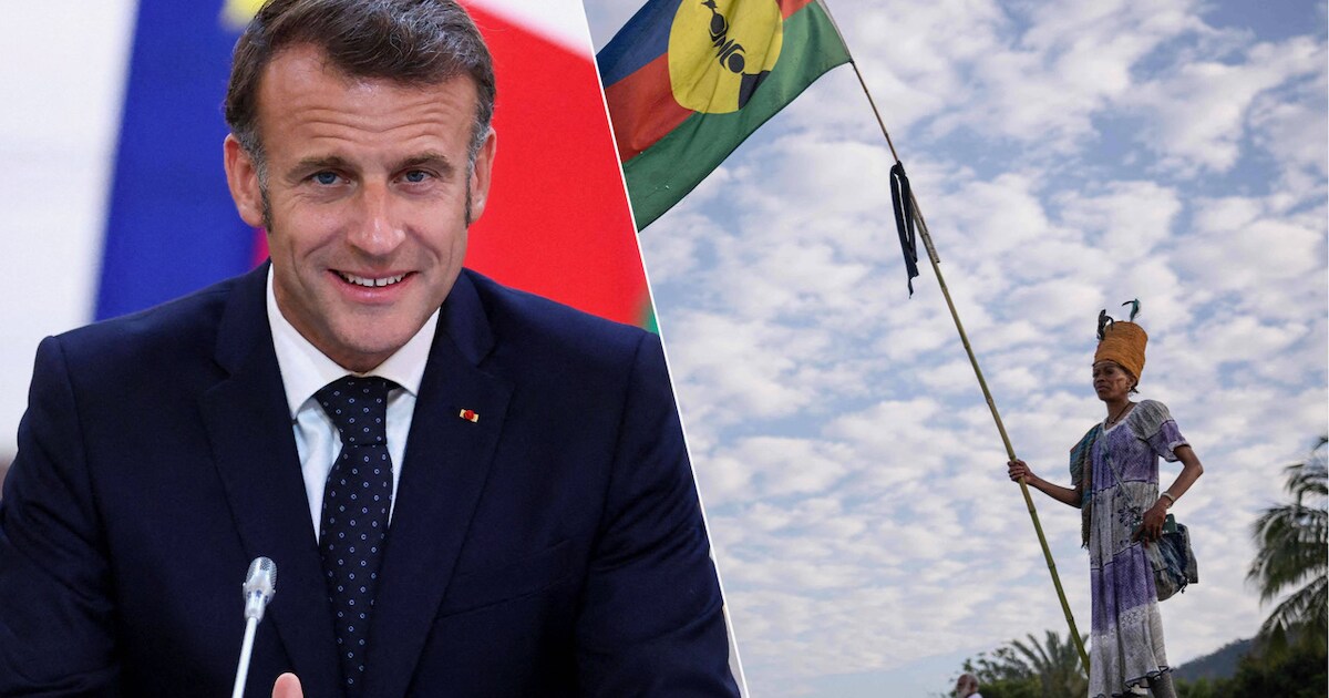 Franse kolonie Nieuw-Caledonië wordt staat binnen Frankrijk ...