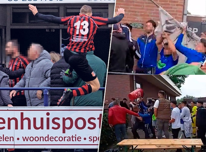 Afgebeten oor, scheids knock-out en racistische spreekkoren: het was ...