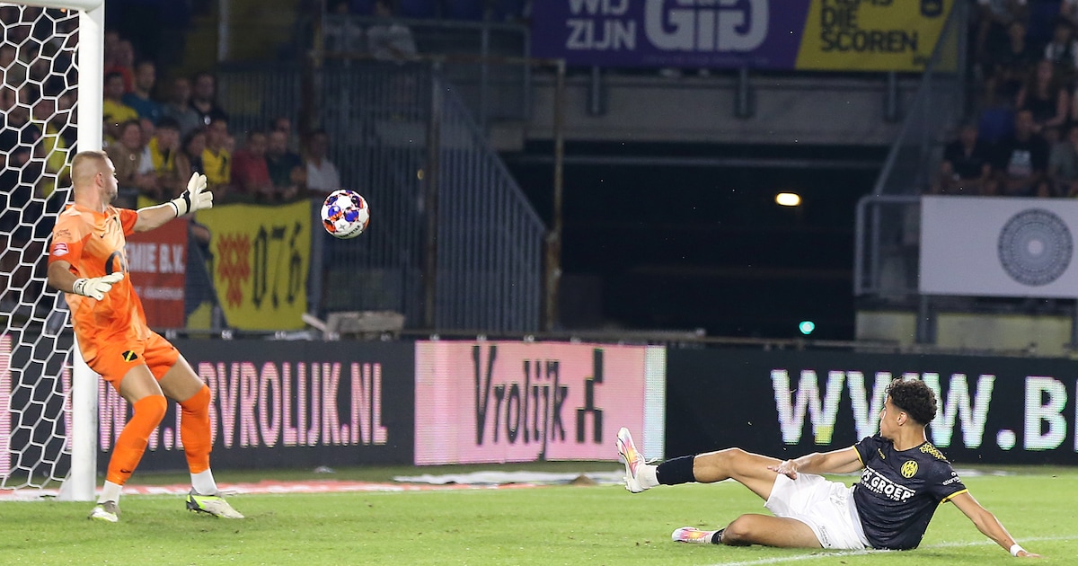 NAC rent zichzelf de vernieling in met elektriciteitsvoetbal: ‘Je zag ...