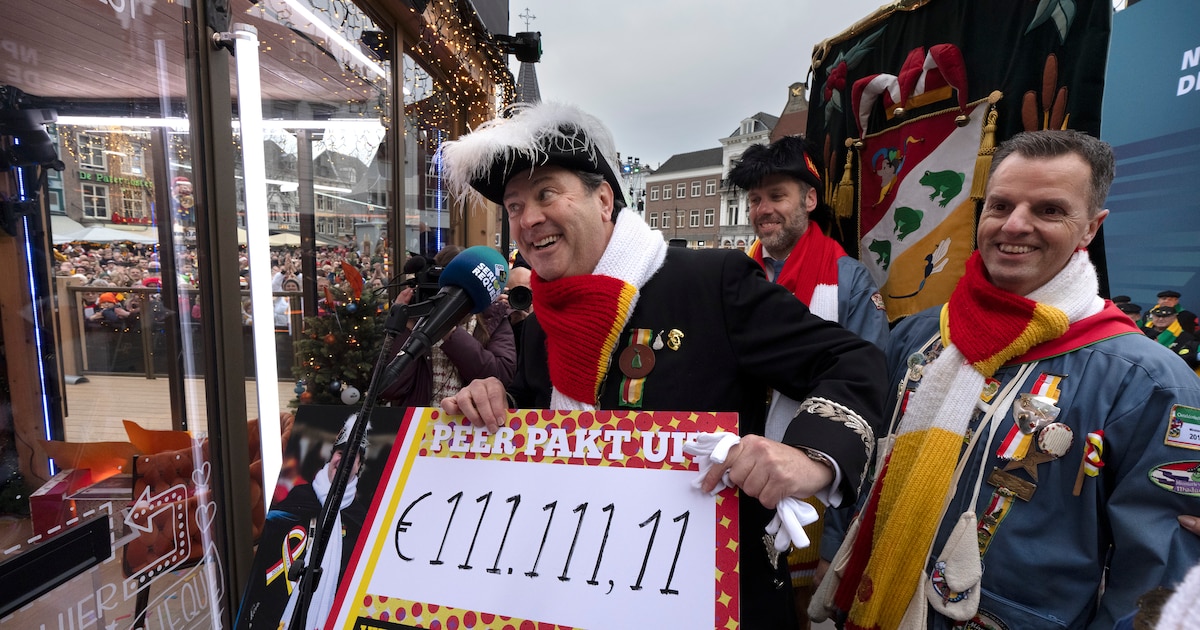 ‘Schitterend’: Oeteldonk haalt 122.222 euro op voor Serious Request ...