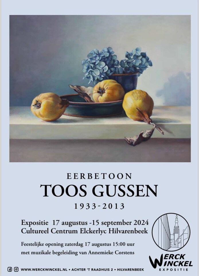 Eerbetoon aan een getalenteerde amateur in Hilvarenbeek: Toos Gussen ...