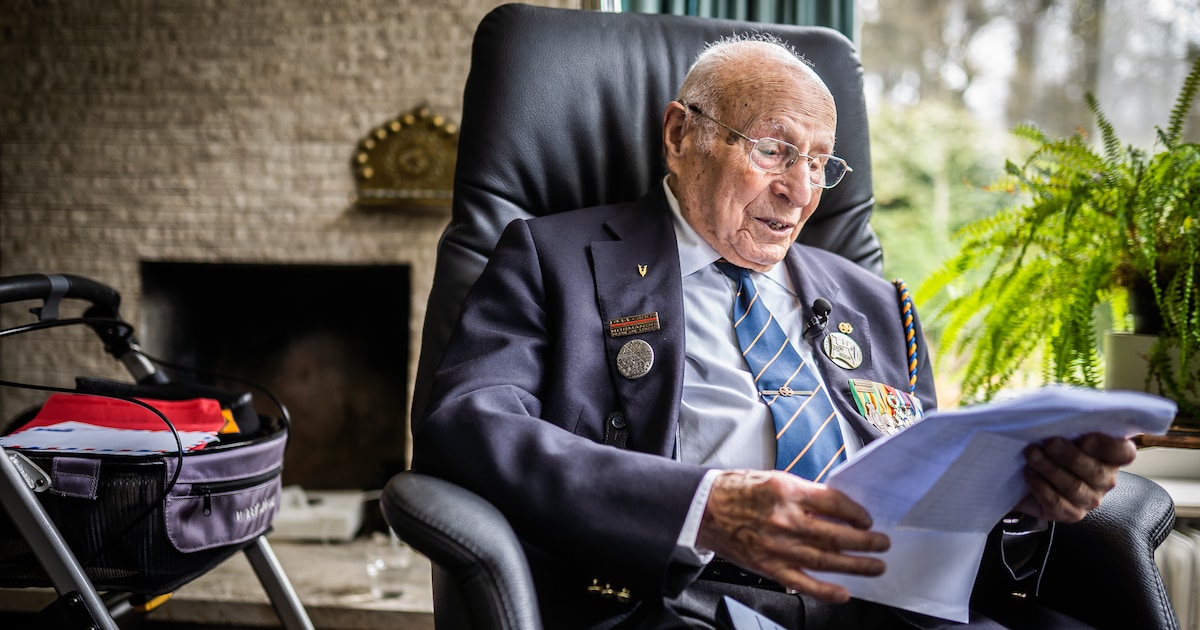 Max Wolff (98) haalde de lijken onder het stadhuis van Heusden vandaan ...