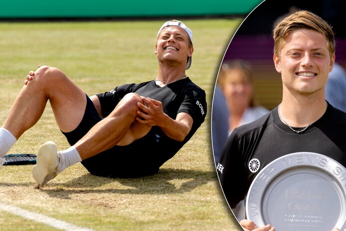 Tim van Rijthoven (28) was de held van de tenniswereld, maar verdwijnt ...