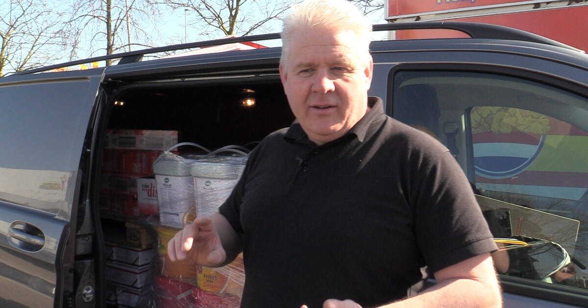 Frietbakkers delen gratis snacks uit aan de Oekraïense grens: 'Mensen ...