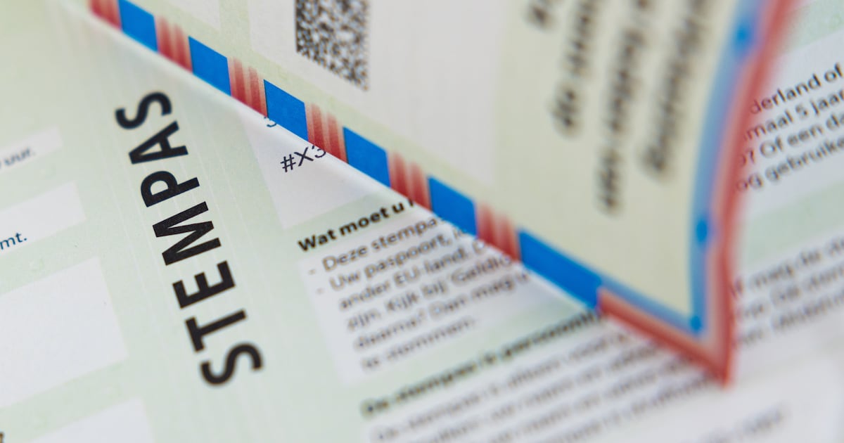 Stempassen Tweede Kamerverkiezing uiterlijk 15 oktober bezorgd | Boxtel ...