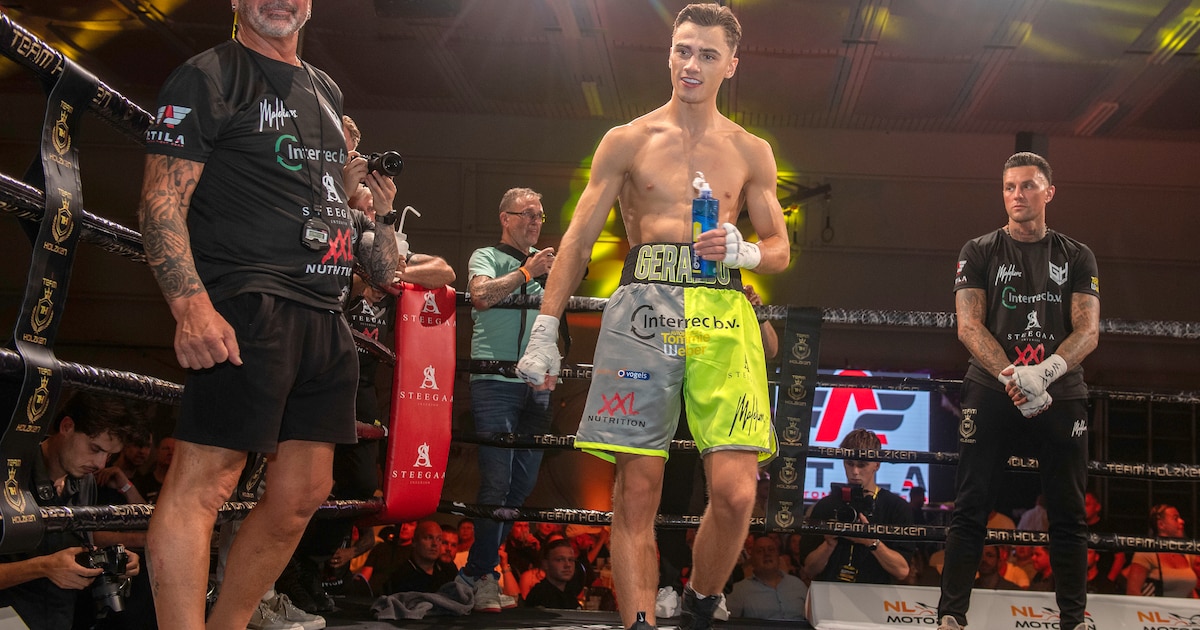 Geraldo Holzken (19) stopt voorlopig even met boksen: ‘Niet in juiste staat om te vechten ...