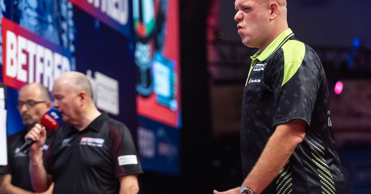 Na grote masterclass verliest Michael van Gerwen eerstvolgende ...