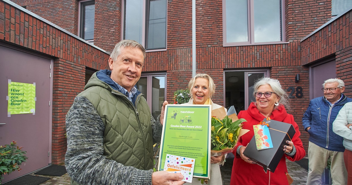 Pierre (62) krijgt Gouden Buur Award: ‘Niet meer dan normaal om voor ...
