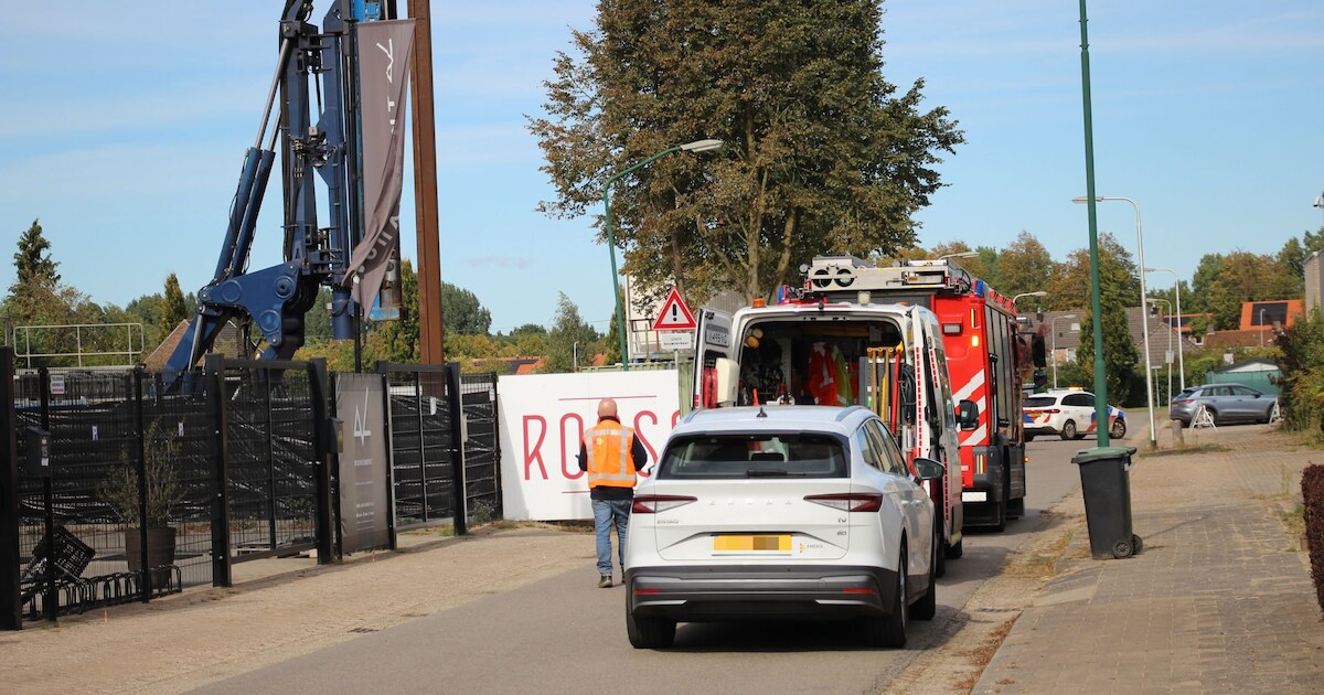 Gaslek bij werkzaamheden bij nieuwbouwwijk Rosso in Oss | Oss | BD.nl
