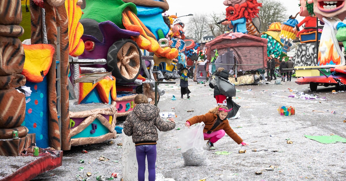 Opruimen na carnaval; da’s met z'n allen toch leuker | Oss | bd.nl