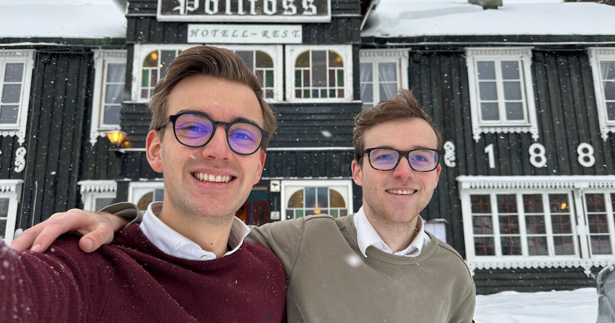 Sander (24) en Bob (22) hebben een hotel in Noorwegen: ‘Alle 54 bedden ...