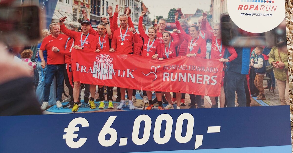 Bommelerwaard Runners wederom in de prijzen, geld gaat naar hospice ...