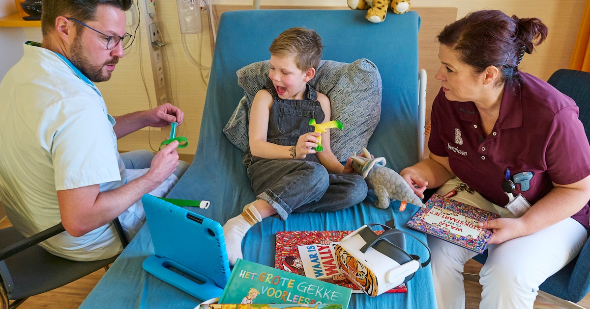 Een ‘prik’ kennen ze in Bernhoven niet meer, ziekenhuis zoekt comfort voor de patiëntjes ...