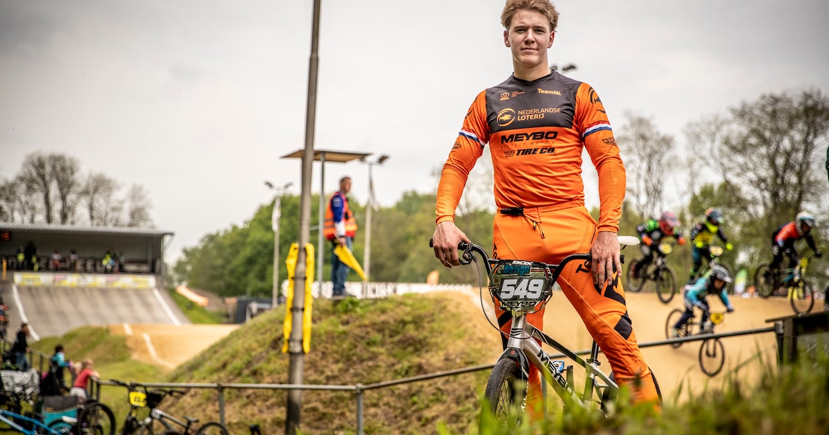 Geldropse fietscrosser Casper Pipers (19) keek dood in de ogen en wil ...