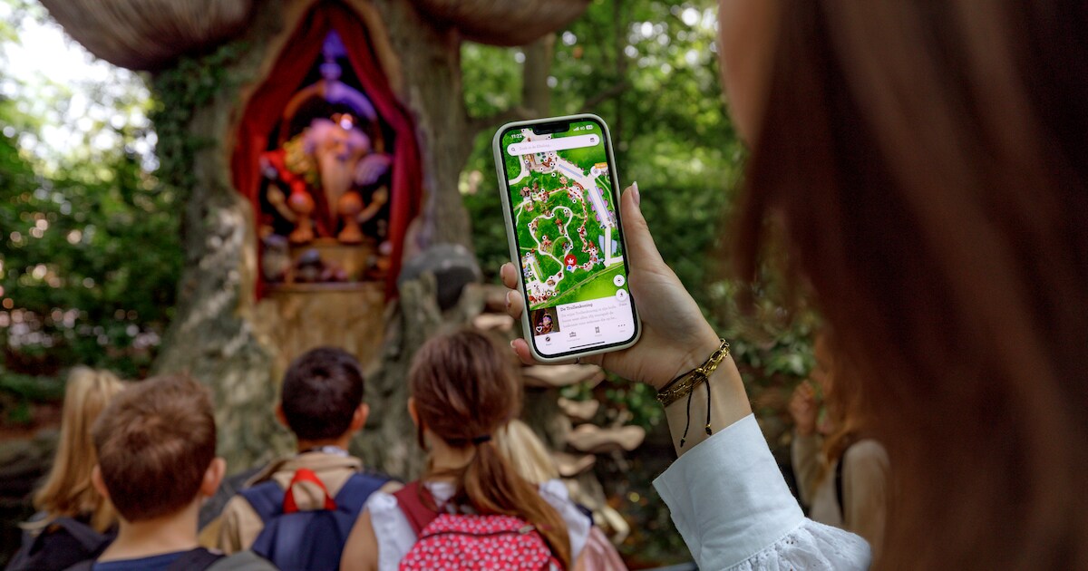 Hoe druk het is bij Joris en de Draak, weet de Efteling-app. Is ‘Big Pardoes watching you ...