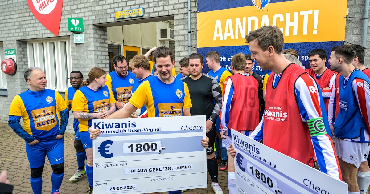 G-teams Blauw Geel’38 en UDI’19 stralen dankzij champagneactie: ‘Ze ...
