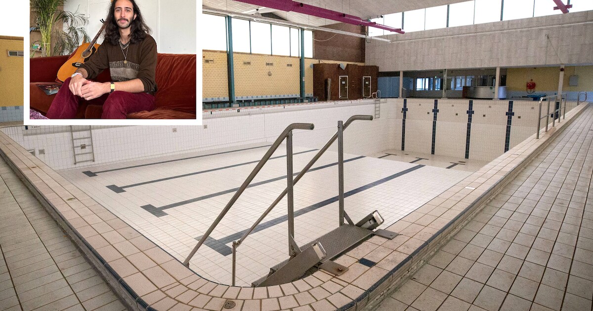 Kijkje in een sportcomplex dat al vijf jaar niet meer in gebruik is ...
